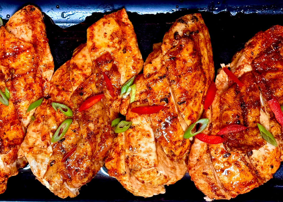 Asian-Inspired Grilled Chicken Breast – Bancroft Catering